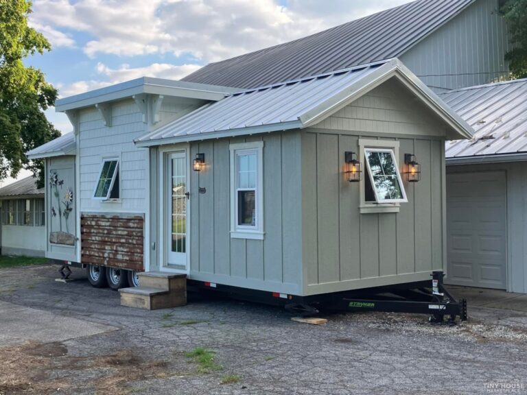 10′ x 28′ Deluxe Dragonfly Cottage Ft. First Floor Bedroom