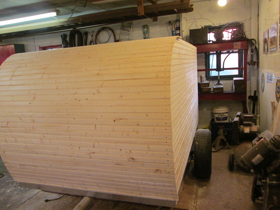 Wayne’s Awesome $1000 DIY Wooden Teardrop Trailer