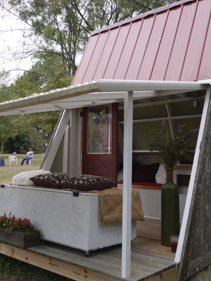 $1,200 Transforming A-frame Cabin