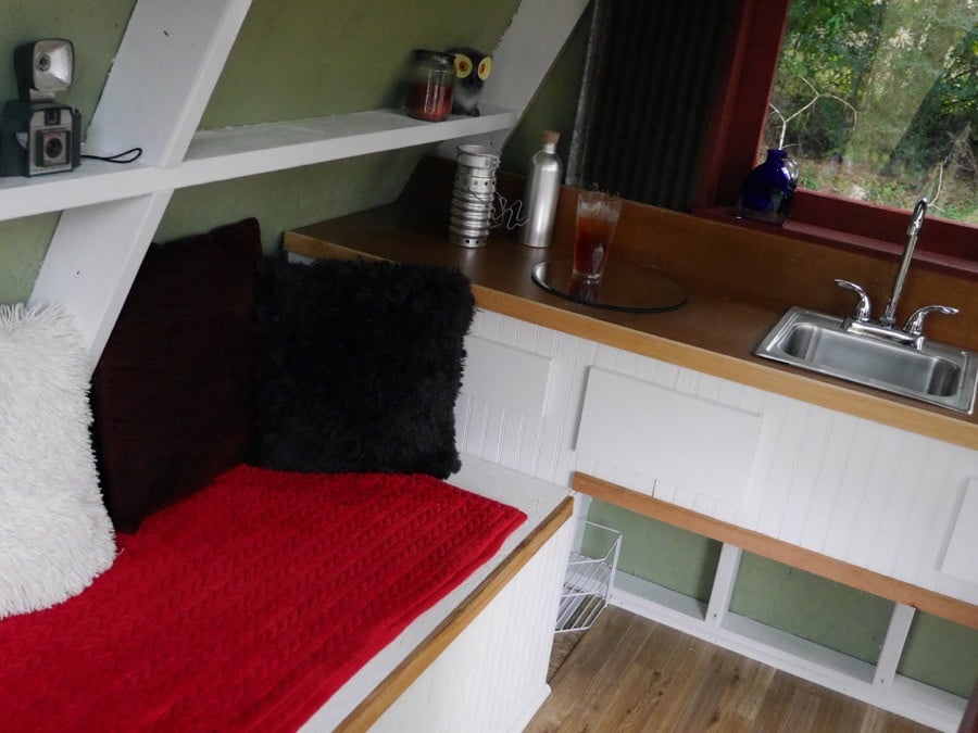 $1,200 Transforming A-frame Cabin