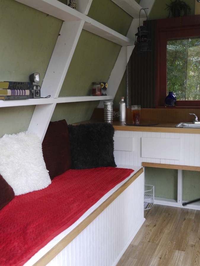 $1,200 Transforming A-frame Cabin
