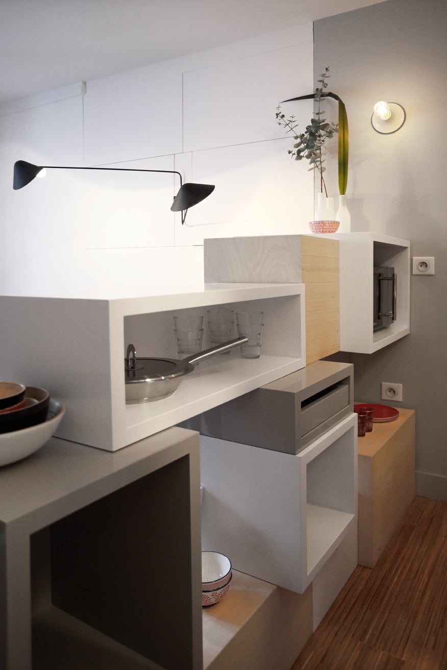 Woman Goes Tiny in a 129 Sq. Ft. Micro Apartment