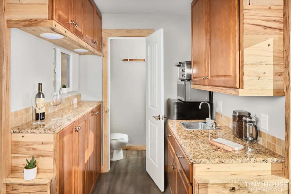 16 Ft. Tiny Home w/ Elevator Bed For Sale