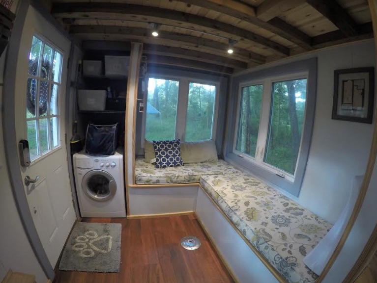 Couple s 180 Sq Ft Create Contentment Tiny House