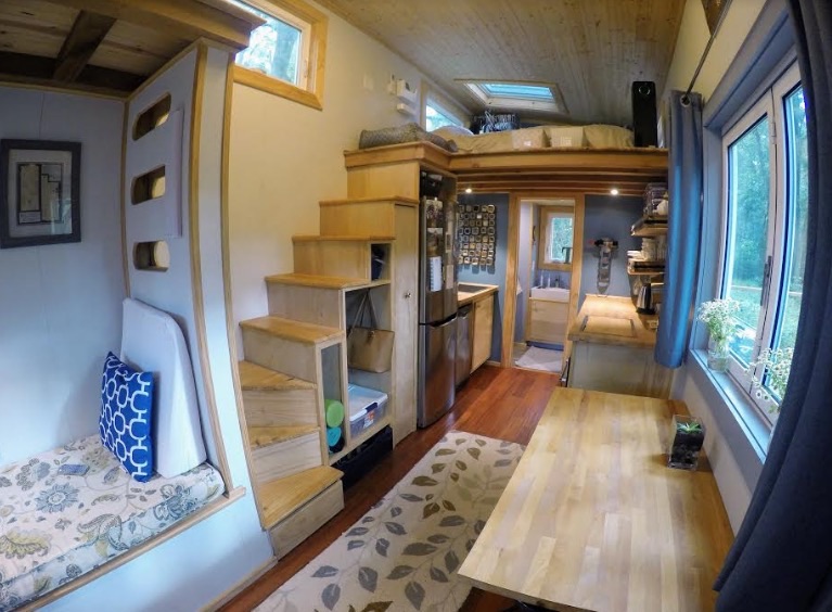 Couple’s 180 Sq. Ft. Create Contentment Tiny House