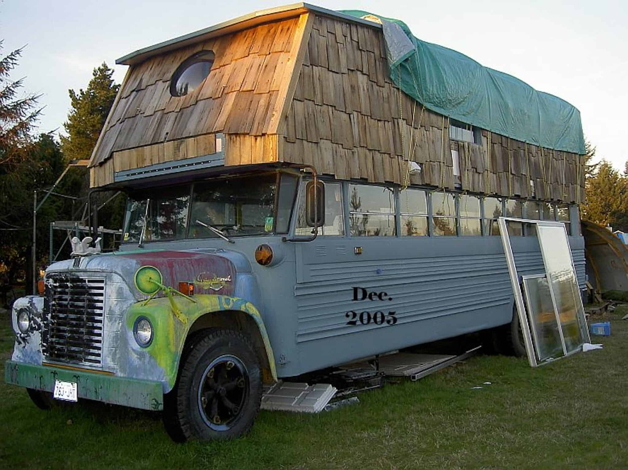 1969 Double-Decker School Bus Conversion for $18K