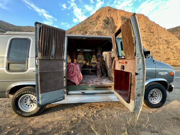 1988 Chevrolet G20 Classic Camper Van with Solar for $18k
