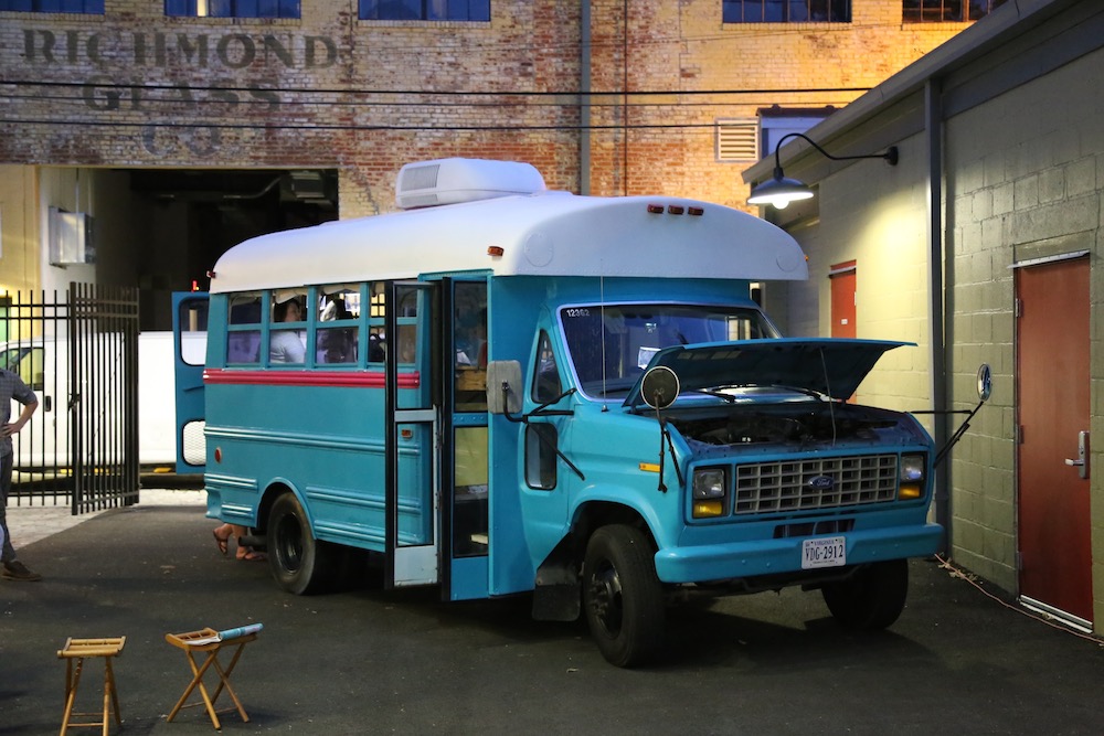 Students convert 1988 Ford E-350 short bus into rolling tiny home!