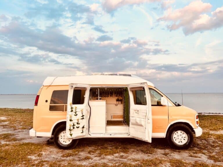 1997 GMC Savanna Boho Camper Van by Florida Van Life Co.