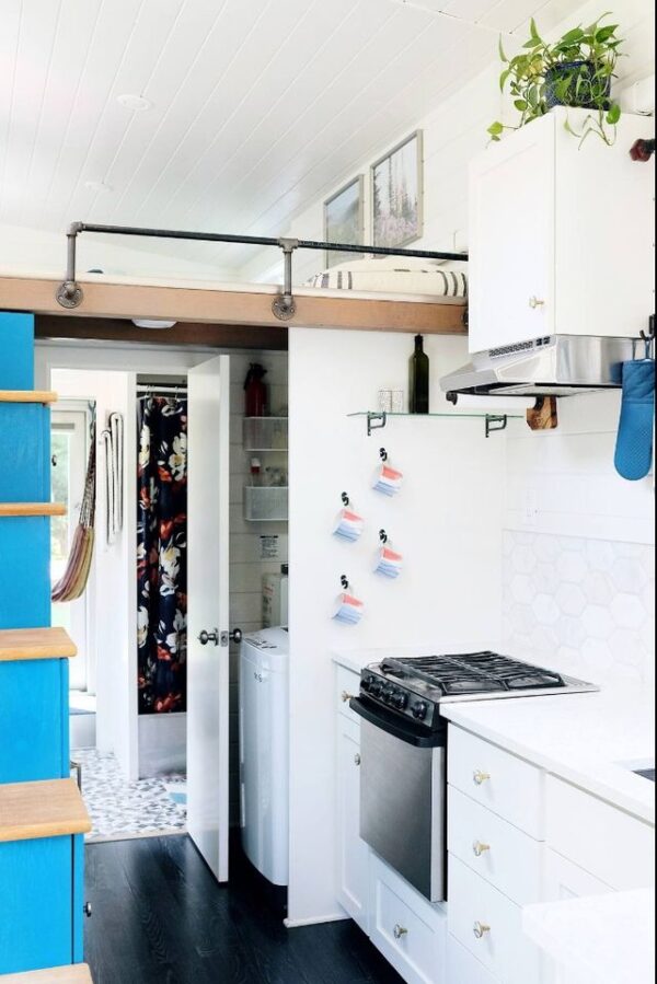 350 Sq. Ft. Porter Tiny House with Double Lofts