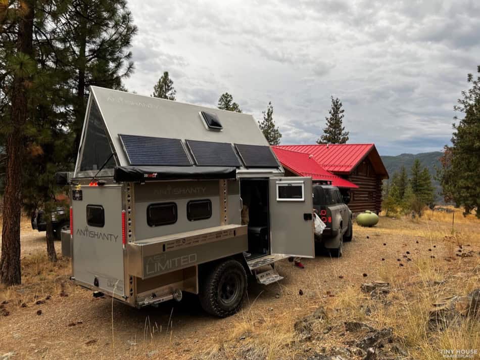 Antishanty AS-1 Limited: Off-Road Tiny House and Toy Hauler
