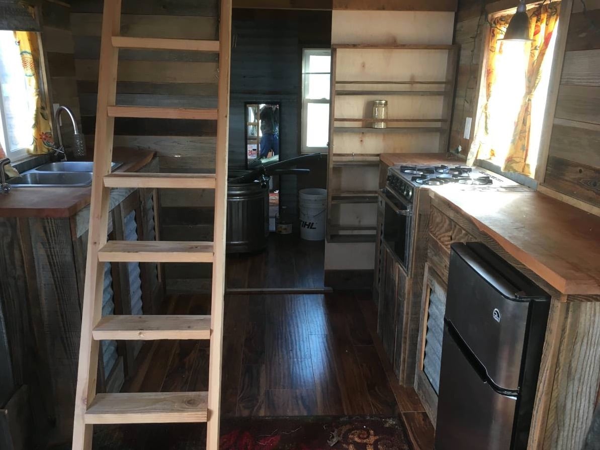 20ft Tiny House on Wheels: 144 Sq. Ft. with Two Lofts!