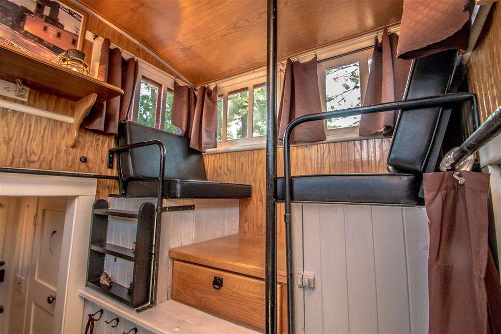 228 Sq. Ft. Railroad Caboose Cabin