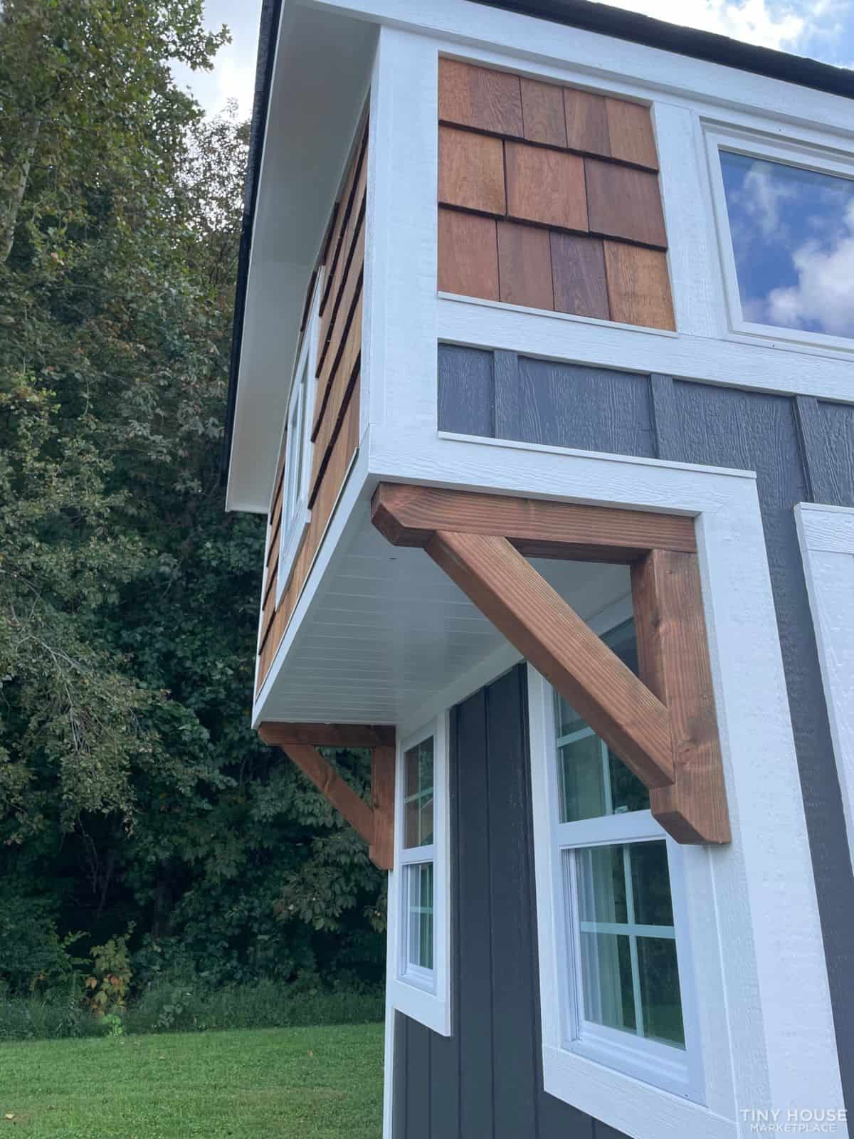 24 Foot Craftsman Style Tiny Home w/ Loft Bedroom
