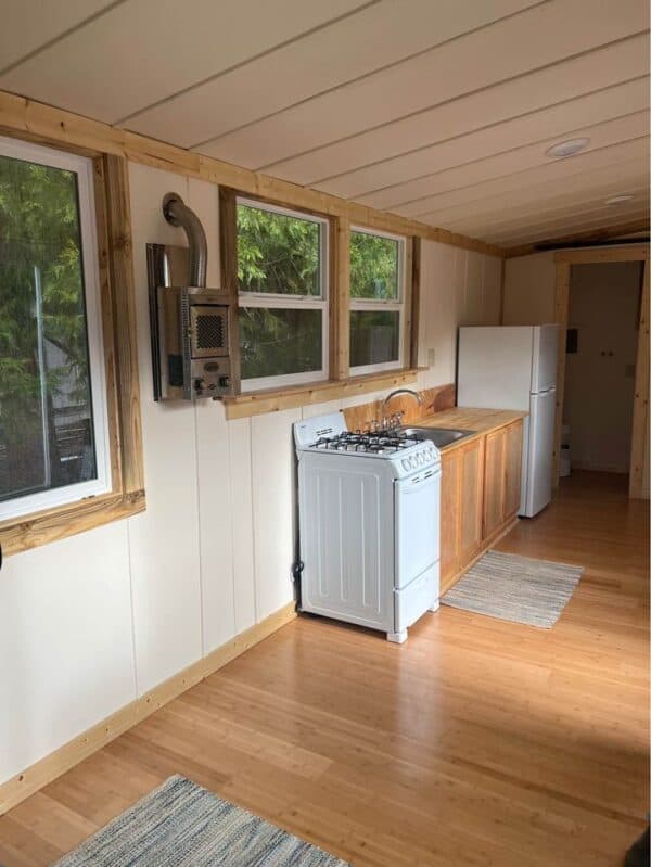 25-ft. Mount Shasta Tiny House with Single Level Design