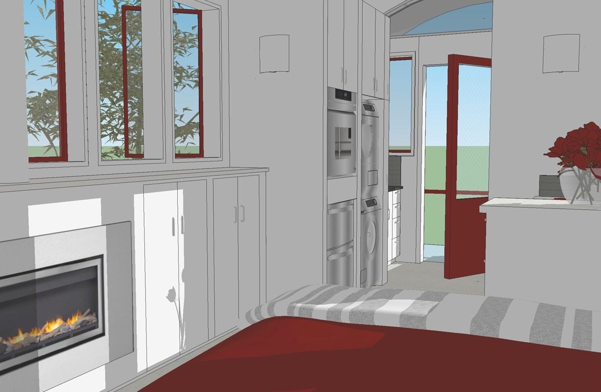 260 Sq. Ft. No Loft Tiny House Design