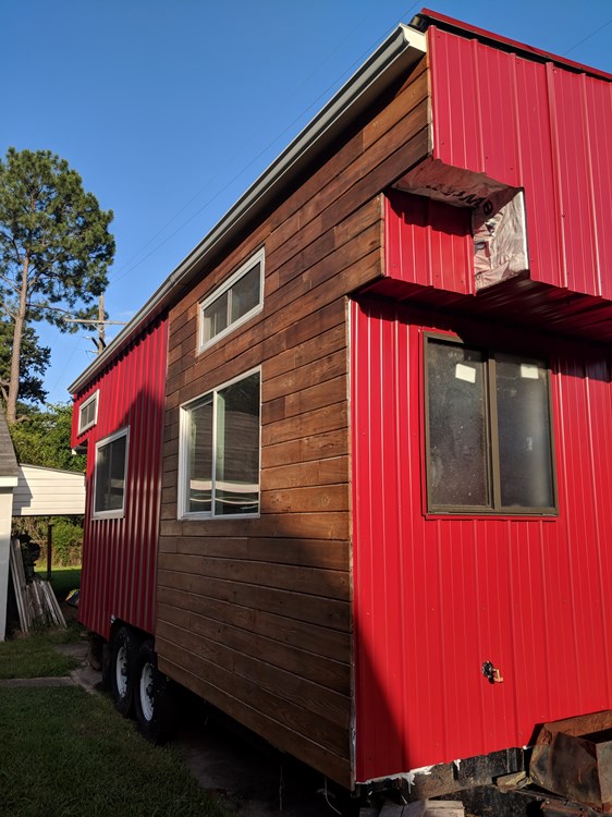 27-Foot Modern Tiny House with Dual Lofts for $22k