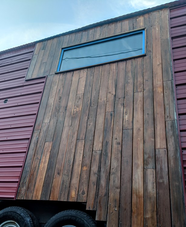 27-Foot Modern Tiny House with Dual Lofts for $22k