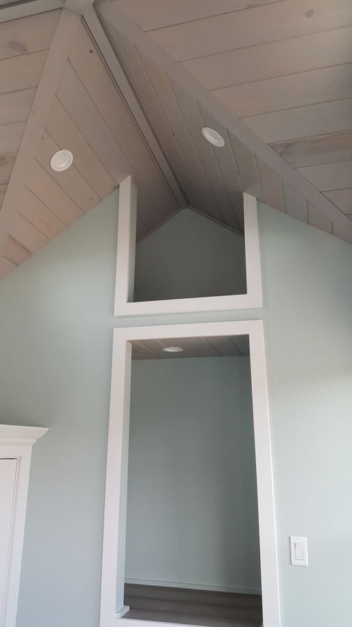 30' Abott Model Tiny Home with Downstairs Bedroom