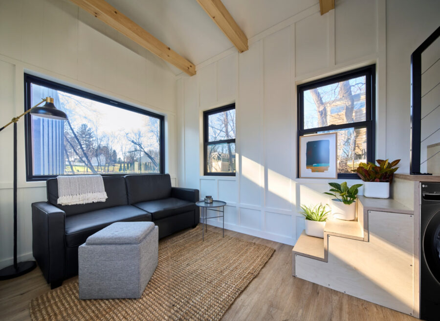 32′ Modern Tiny House with First Floor Bedroom