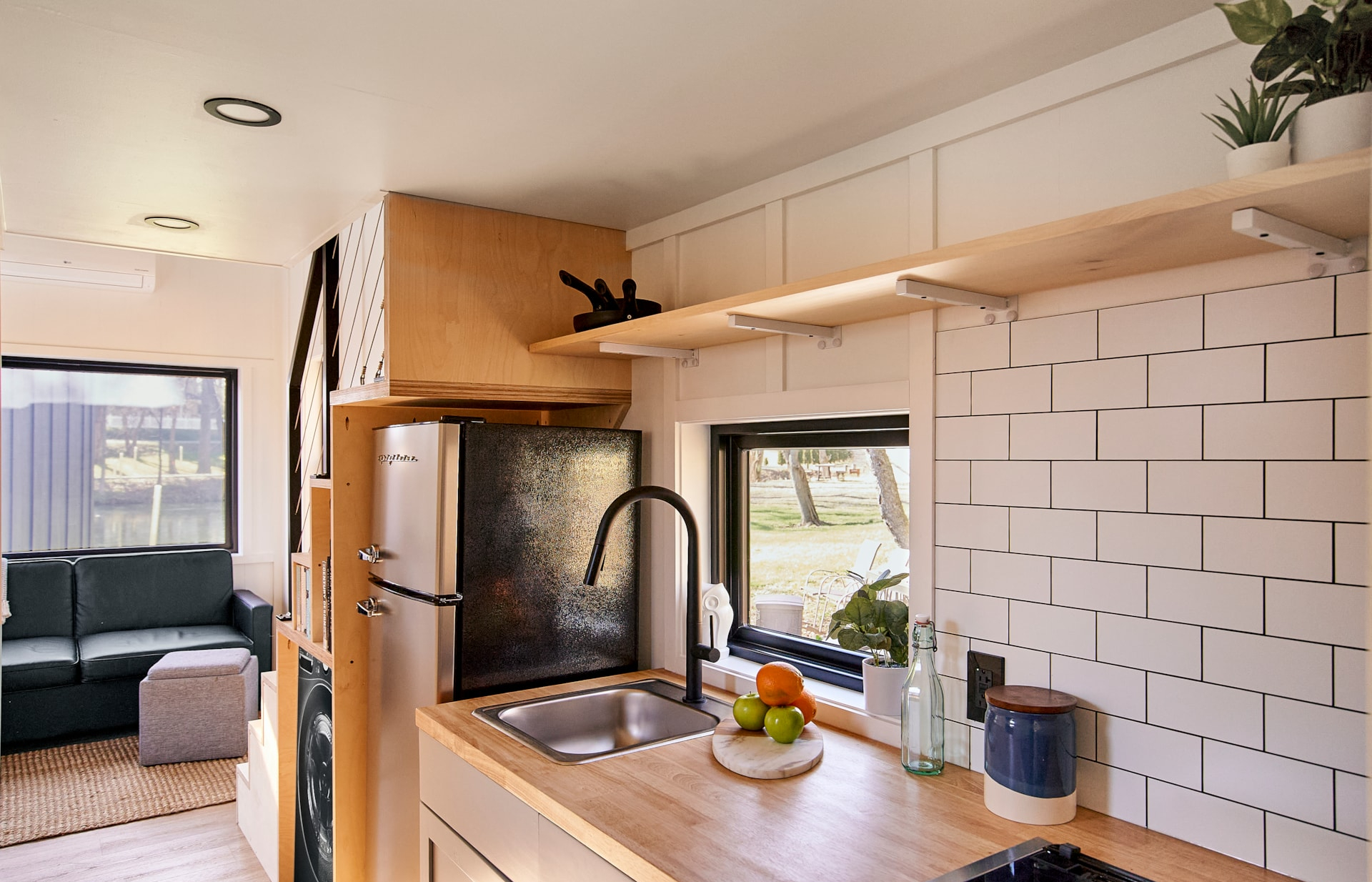 32′ Modern Tiny House with First Floor Bedroom