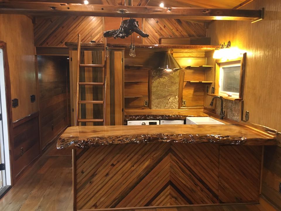 32 By 12 Stunning Wasted Time Tiny House 32 By 12 Stunning Wasted Time Tiny House