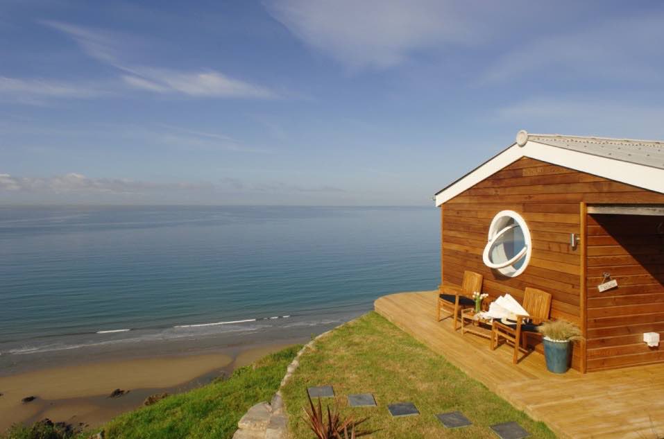320 Sq. Ft. Tiny Beach Cottage with Cliff Top Views