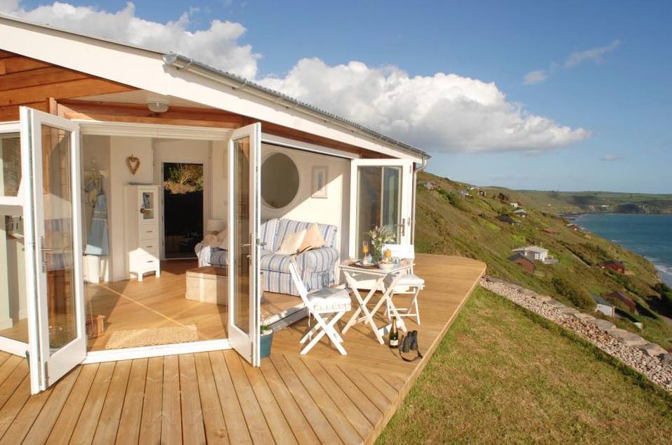 320 Sq. Ft. Tiny Beach Cottage with Cliff Top Views