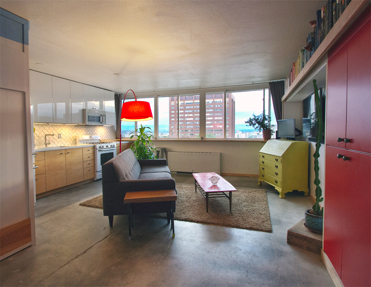 Modern Retro 450 Sq Ft Tiny Condo Modern Retro 450 Sq Ft Tiny Condo