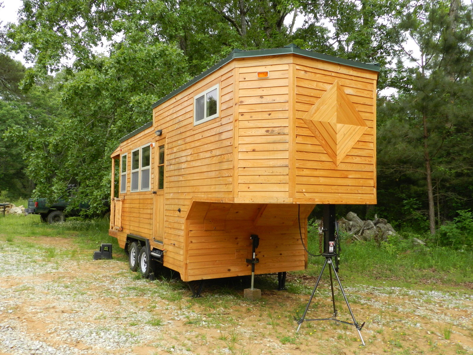 Fifth Wheel Tiny House on Wheels by Mississippi Tiny House