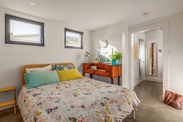 Custom 760 Sq. Ft. Small House Built for a Graphic Artist