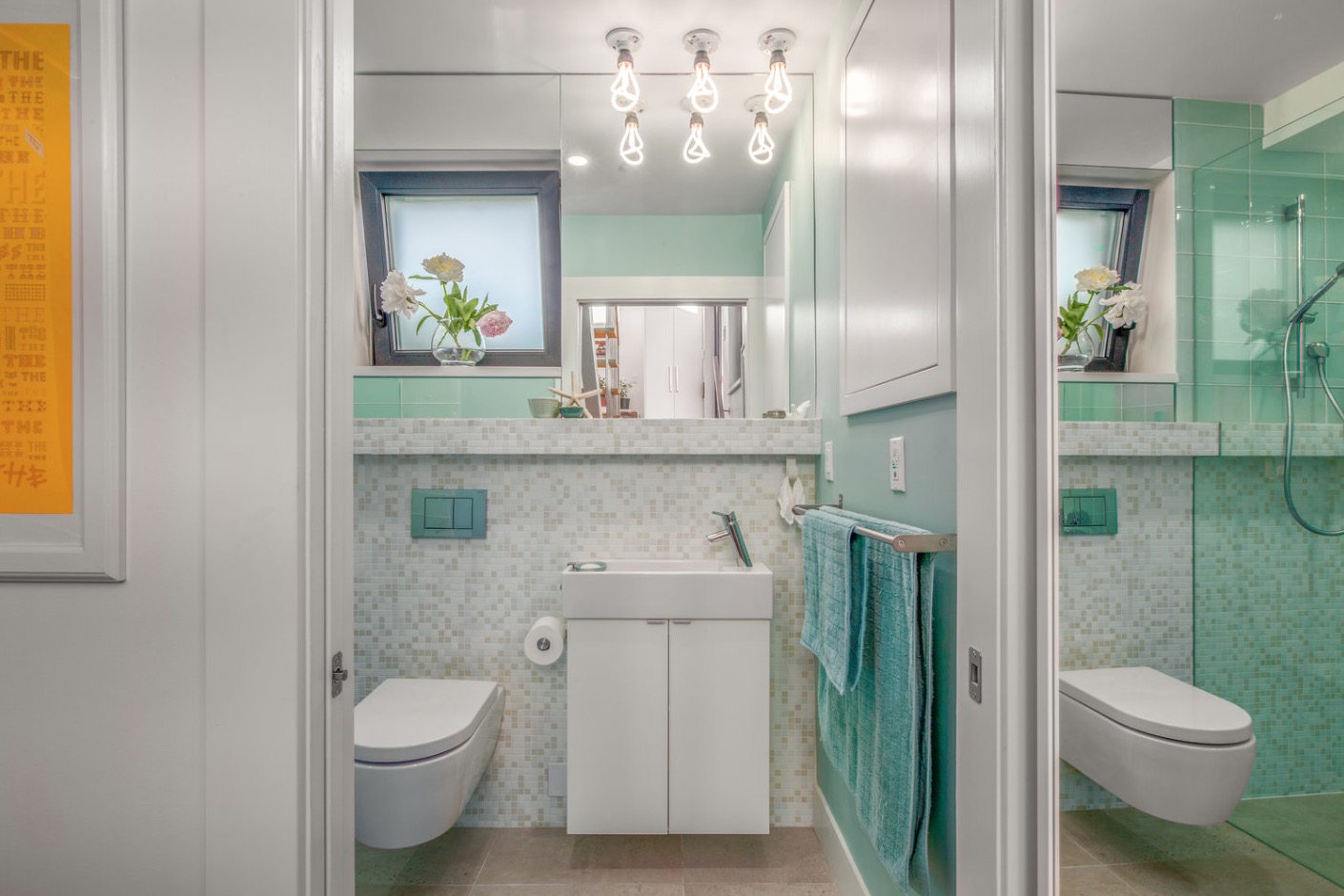 Custom 760 Sq. Ft. Small House Built for a Graphic Artist