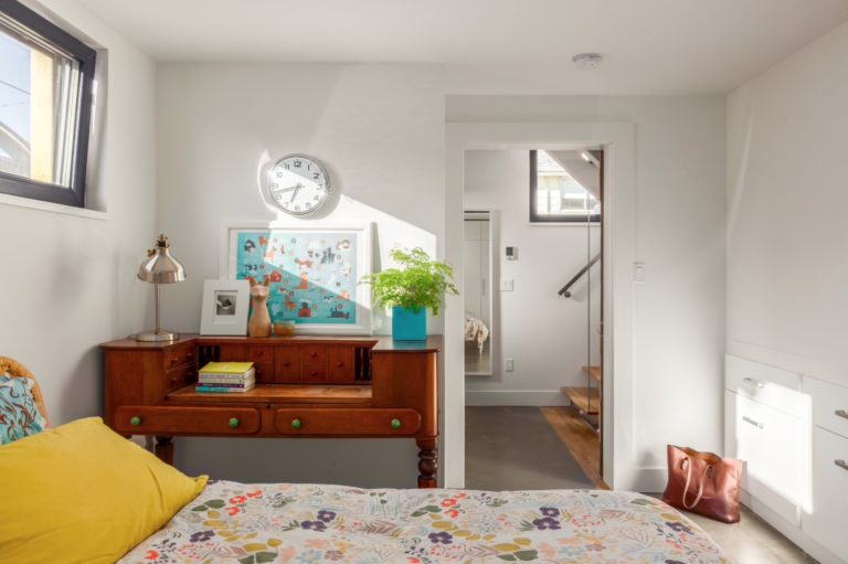 Custom 760 Sq. Ft. Small House Built for a Graphic Artist