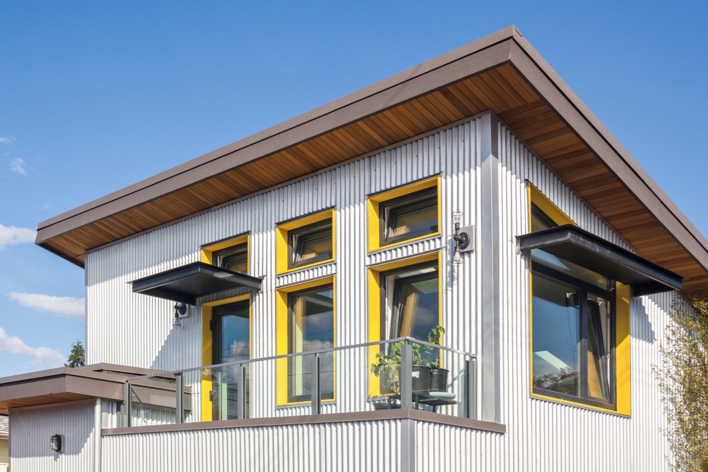 Custom 760 Sq. Ft. Small House Built for a Graphic Artist