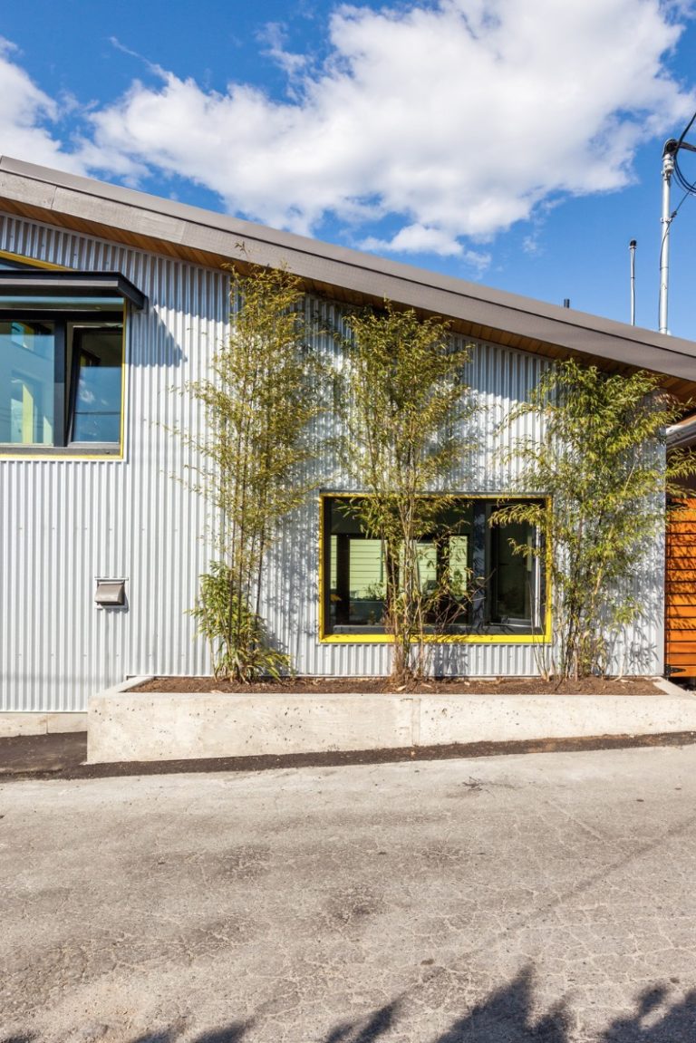 Custom 760 Sq. Ft. Small House Built for a Graphic Artist