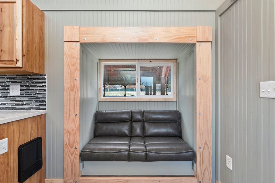 Mimi’s Clear Creek Tiny House with Pop-Out by Tiny Idahomes
