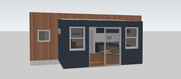 Wing Suite Tiny House: An Expanding Tiny House Design