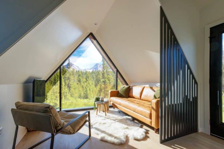 A-frame Park Model Tiny Home by Zook Cabins