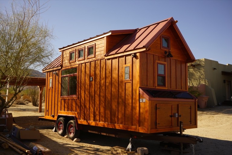 Man Builds Craftsman-style Tiny House