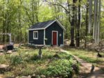 Cozy Cabin in the Woods with a Fireplace