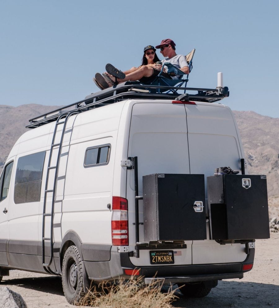 2018 Mercedes Sprinter 170 Van Conversion with Rooftop Deck and ...