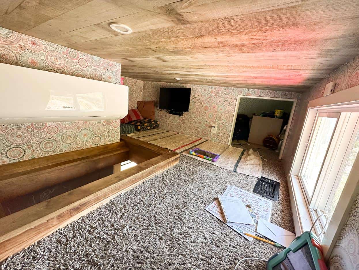 Family of 7’s Two-Story School Bus Home