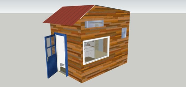 Alena Nikole's 8x12 Tiny House Design