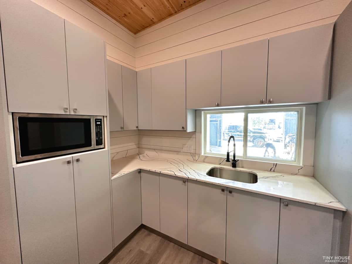 Amazing 12-foot-wide Park Model with Ground Floor Bedroom