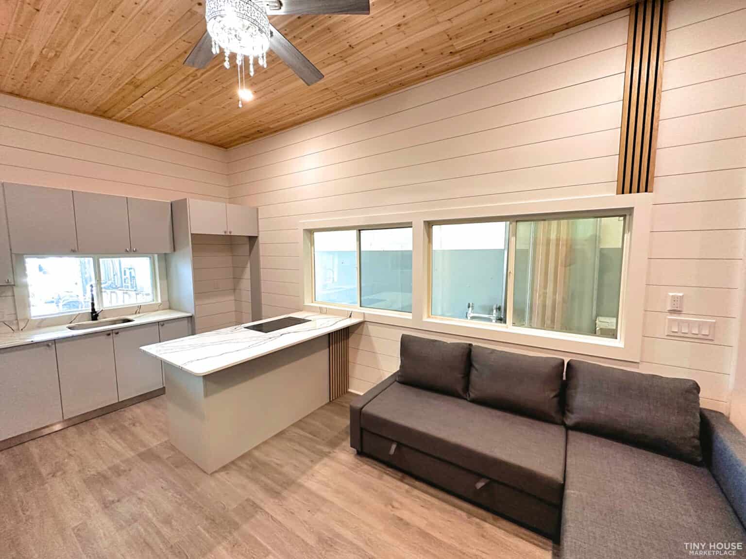Amazing 12-foot-wide Park Model with Ground Floor Bedroom