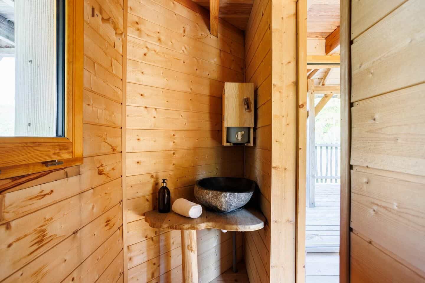 Two-Story Floating Tower Cottage in France