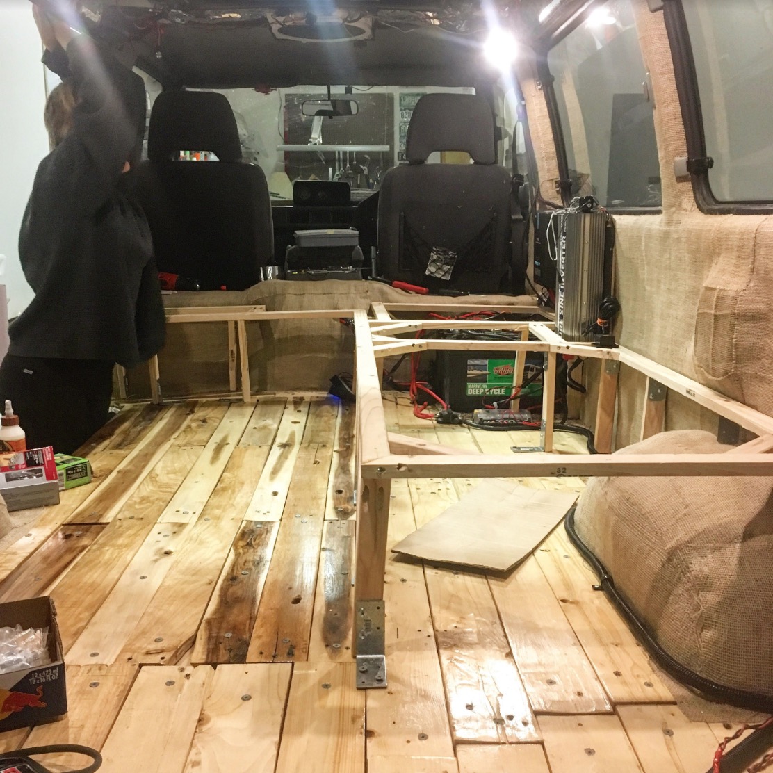 Couple Buy Mitsubishi Delica Van and Convert into Awesome Tiny Camper ...
