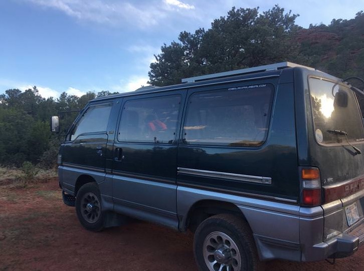 Couple Buy Mitsubishi Delica Van and Convert into Awesome Tiny Camper ...