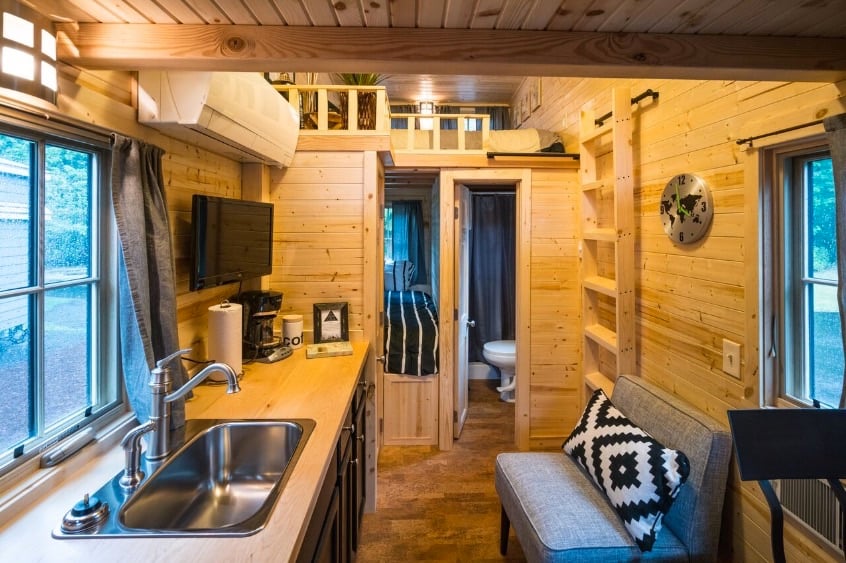 Atticus Tiny House at Mt. Hood Tiny House Village