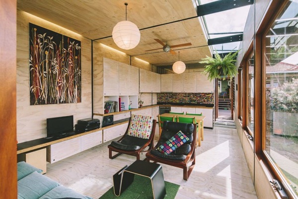 Australian Family Build Tiny Studio called 'The Pod'